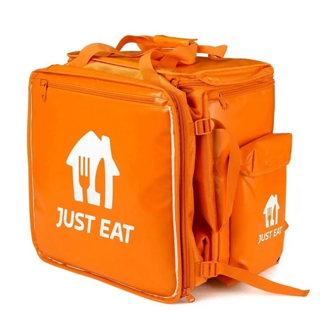 JUST EAT FOOD Delivery Backpack, Large Thermal Hot bag. New In Packet ...