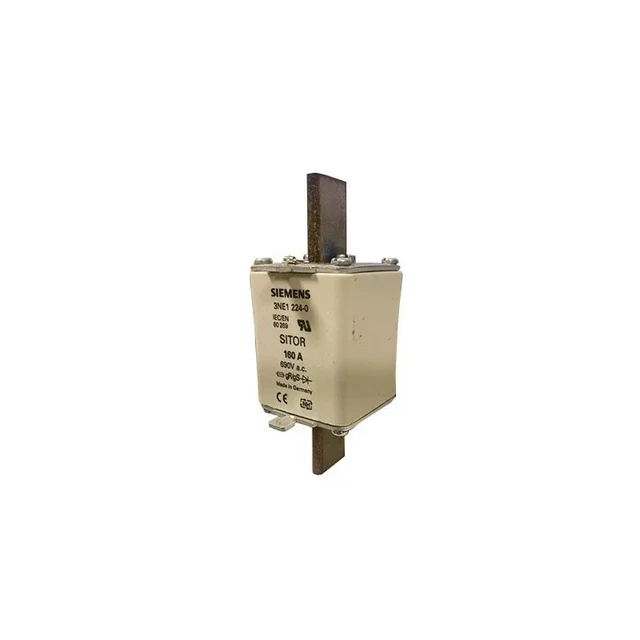 SIEMENS 3NE1224-0 CARTRIDGE Fuse Sitor NH1 160A 690V Type Gr/GS $374.17 ...