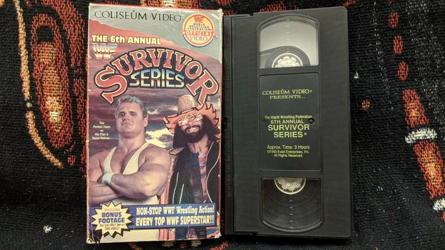 WWF VHS PPV EVENT Survivor Series 1992 92 OOP RARE VHTF WCW ECW WWE 6th ...