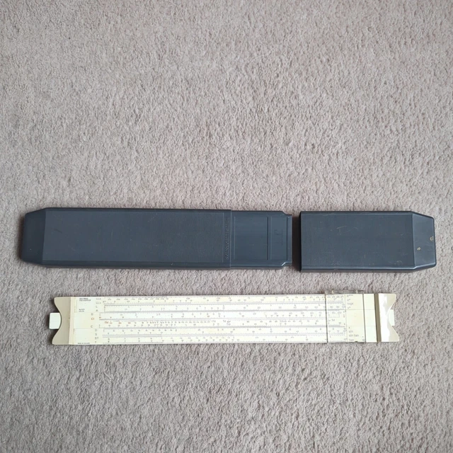 BRITISH THORNTON P271 Log Slide Ruler Vintage Log Trigonometry Computer ...