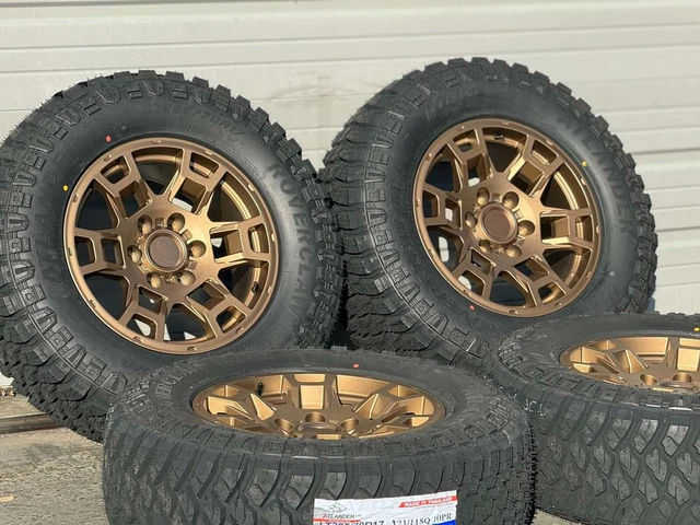 17& WHEELS 265/70R17 Tires Rims fits Toyota Tacoma 4Runner TRD PRO ...