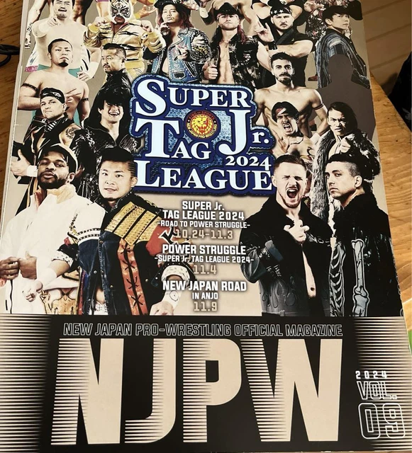 NEW JAPAN PRO Wrestling Super Tag League 2024 Vol.09 qb $43.93 - PicClick