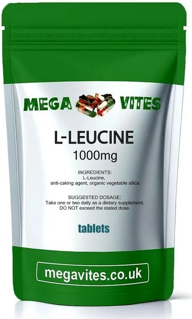L-LEUCINE TABLETS 1000MG X 180 - MEGAVITES AMINOLAB £31.91 - PicClick UK