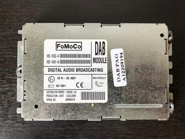 GENUINE LAND ROVER Freelander 2 Dab Radio Module Vp6F6F19C034-Aj £59.99 ...