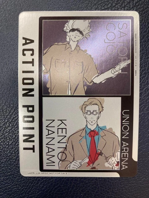 CARTE UNION ARENA Jujutsu Kaisen Gojo & Nanami point d'action AP ...