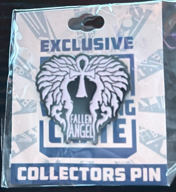 WRESTLE CRATE CHRISTOPHER Daniels “The Fallen Angel” pin £15.00 ...