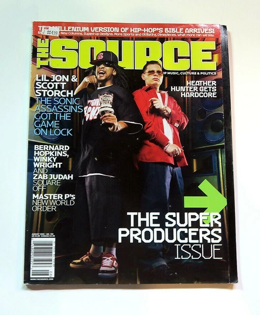 THE SOURCE MAGAZINE Issue #190 August 2005 Lil Jon and Scott Storch ...