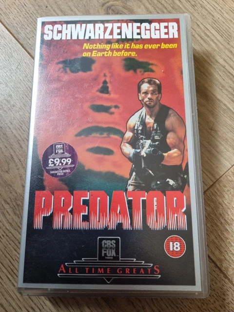 PREDATOR - ARNOLD Schwarzenegger - Vhs Video Tape Pal Uk £9.99 - PicClick UK