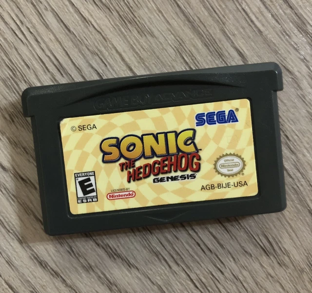 SONIC THE HEDGEHOG Nintendo Game Boy Advance Sega Game EUR 27,11 ...