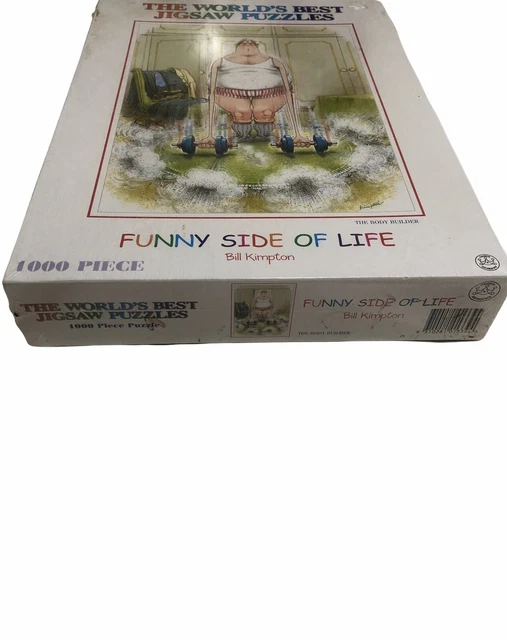 FUNNY SIDE OF Life BILL KIMPTON (The Body Builder) 1000 Piece Puzzle ...
