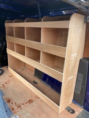 FORD TRANSIT CONNECT Van Shelving Racking LWB Plywood System Tool ...