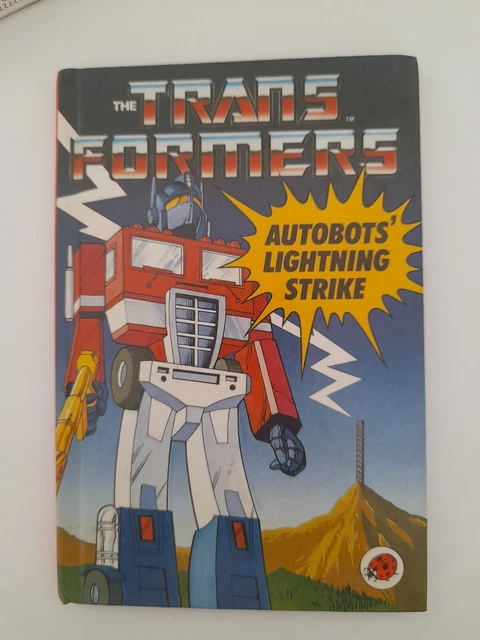 VINTAGE LADYBIRD BOOK *THE TRANSFORMERS AUTOBOTS' LIGHTNING STRIKE* 1st ...