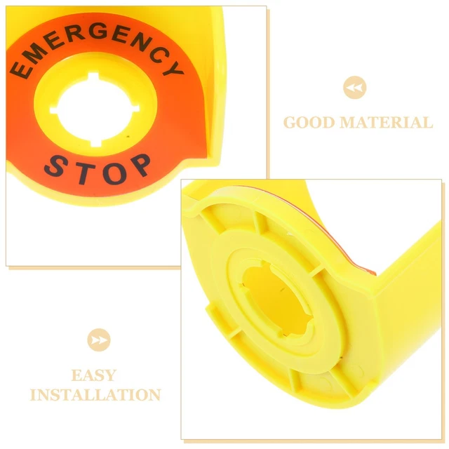 EMERGENCY STOP BUTTON Replacement Child Proof Light Switch Cover $18.02 ...