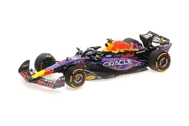 MINICHAMPS 1/43 ORACLE Red Bull Racing RB19 Max Verstappen LaVegaGP ...