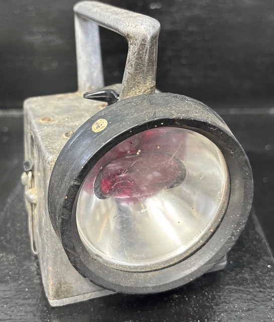 VINTAGE BRITISH RAIL Bardic Railway Signal Torch 4 Way Coloured Lenses ...