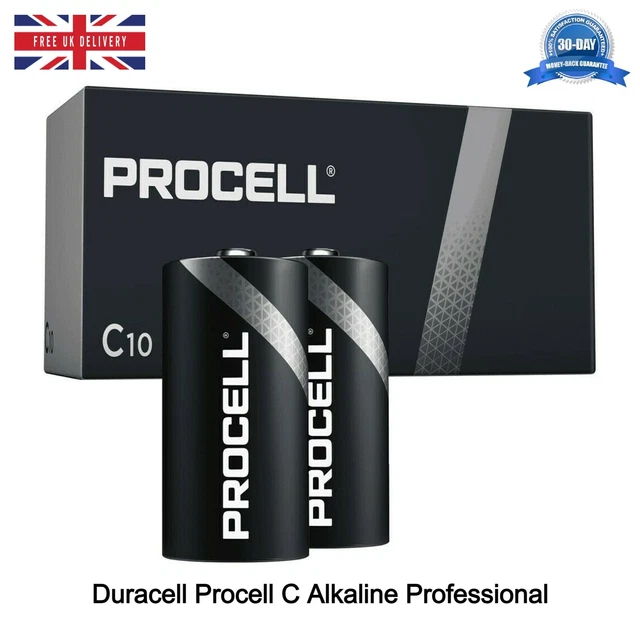 DURACELL PROCELL C INDMN1500 1.5V Alkaline LR6 Professional Performance Battery £3.25 - PicClick UK