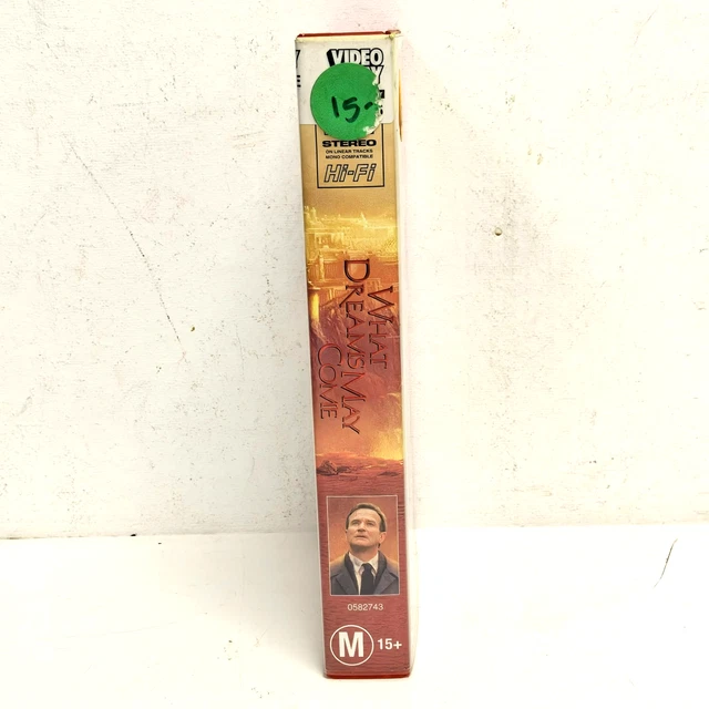 WHAT DREAMS MAY Come (1998) - Big Box VHS Tape - PAL - Ex Rental $25.00 ...