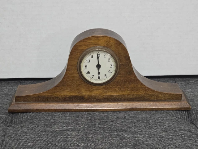 VINTAGE ANTIQUE WOODEN Mantle Clock Made in Germany Not Working $9.99 ...