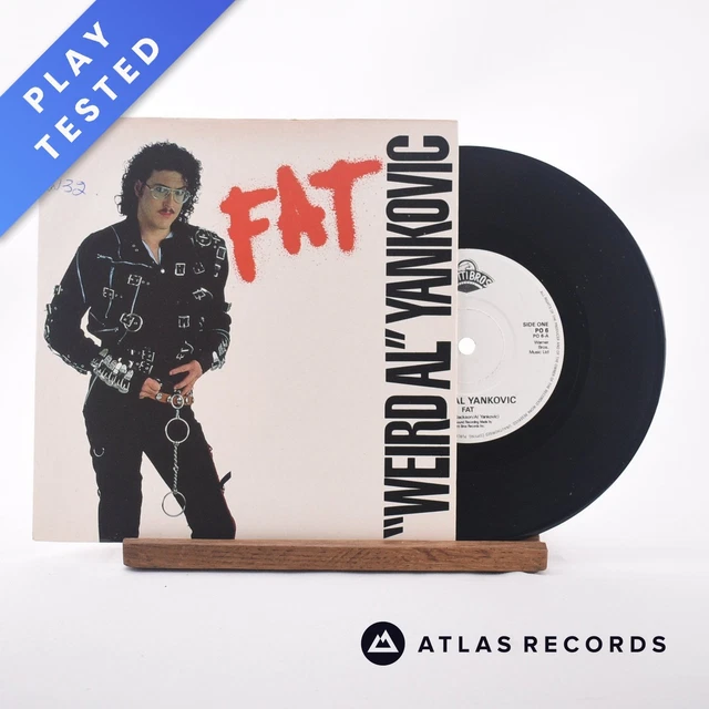 &WEIRD AL& YANKOVIC - Fat - 7" Vinyl Record - EX/EX £12.00 - PicClick UK