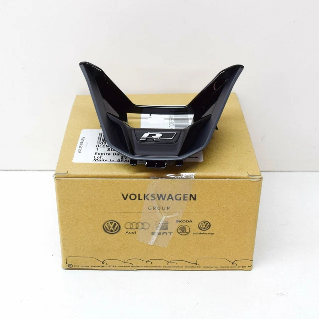 NEW VW PASSAT B8 Steering Wheel R-Line Trim 3G0419659Cuxq Original £106 ...