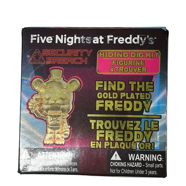 FIVE NIGHTS AT Freddy’s FNAF Security Breach Hiding Dig Kit Blind Box ...