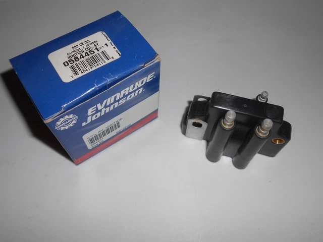 584451 NEW GENUINE Oem Johnson Evinrude Outboard Ignition Coil 0584451 ...