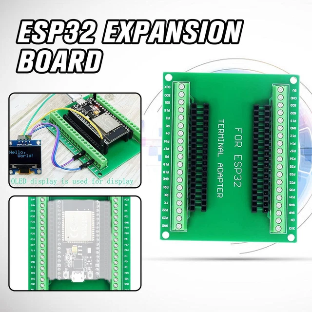 ESP32 BREAKOUT BOARD GPIO ESP32S ESP32 Development ESP-WROOM-32 Board O4L0 EUR 3,87 - PicClick IT