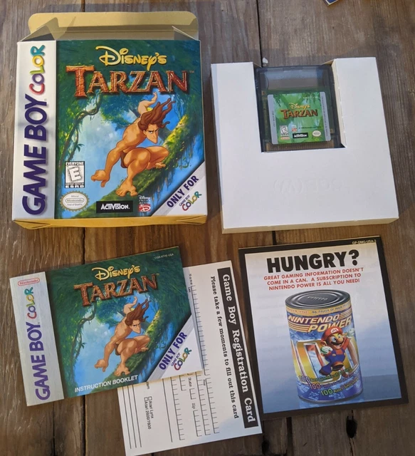NINTENDO GAME BOY Color Game Disney’s Tarzan Complete In Box £58.95 ...