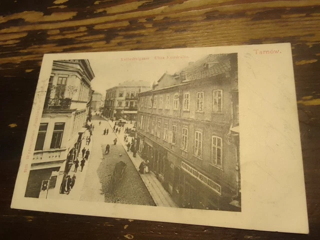 AK TARNOW TARNAU Schlesien 1906 Katedralgasse Ulica Katedralna EUR 1,00 ...