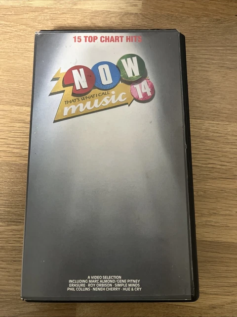 NOW THAT’S WHAT I Call Music VHS, 15 Top Chart Hits From 1989 £10.00 ...