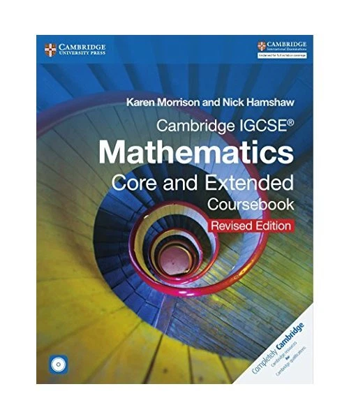 CAMBRIDGE IGCSE MATHEMATICS Core and Extended Coursebook [With CDROM ...