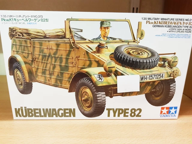 35213 TAMIYA 1:35 Scale German Kubelwagen Type 82 £12.00 - PicClick UK