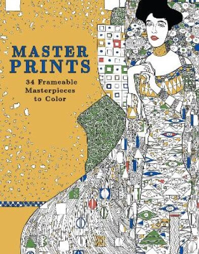 MASTER PRINTS: 34 Frameable Masterpieces to Color by Conlin, Kristy ...