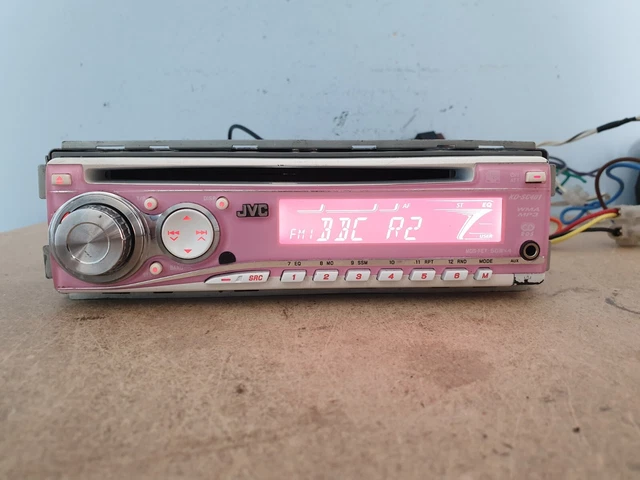 JVC KD-SC401 PINK Car Radio Stereo Aux Player - Cd Player Part Not ...