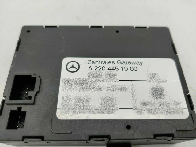 MERCEDES-BENZ W220 S-KLASSE Zentrales Gateway Steuergerät A2204451900 ...