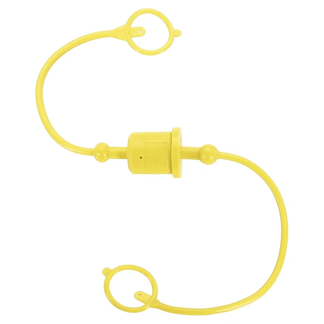 HYDRAULIC QUICK COUPLER, ISO-A 1/2" Male Dust Cap and Female Cover ...
