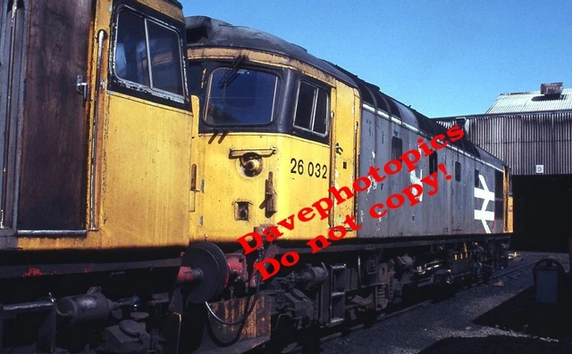 ORIGINAL 35MM Slide Diesel / Engine Railway 26032 Eastfield TMD ...