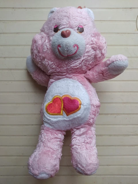 PELUCHE BISOUNOURS CARE bears love-a-lot bear 13" groscalin Kenner 1983 Haiti EUR 10,00 ...