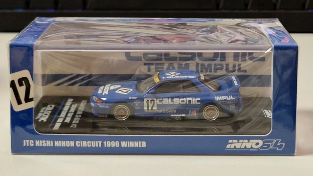 INNO64 NISSAN SKYLINE GT-R R32 Calsonic Impul EUR 40,00 - PicClick DE