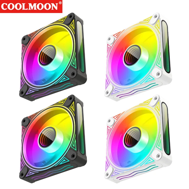 120MM CHASSIS COOLER Fan 5V 3PIN ARGB Luminous 12V 4PIN PWM for Desktop ...