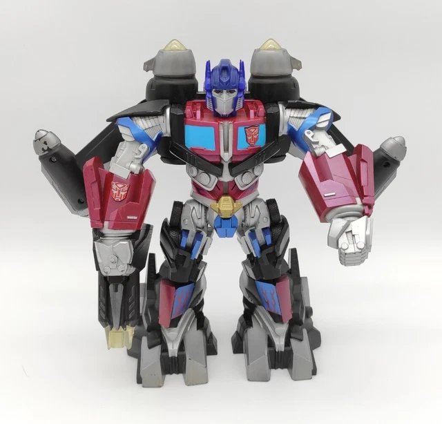 TRANSFORMERS OPTIMUS PRIME Mega Power Bots 12'' Jet Power Electronic ...