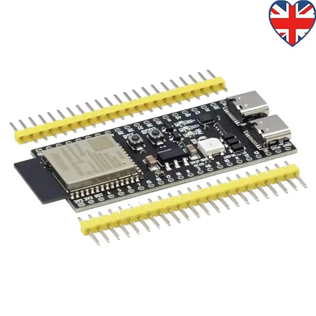 ESP32/ ESP32-S3/ESP32-C3 DEVELOPMENT Board Dual Type-C (N16R8 Not Welded) £7.09 - PicClick UK