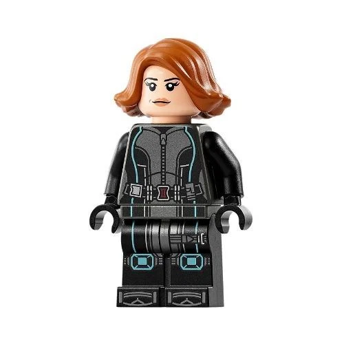 LEGO MARVEL SUPER Heroes Black Widow Avec Court Cheveux Mini Figurine ...