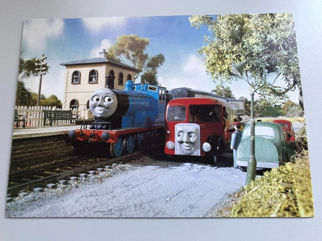 THOMAS THE TANK Engine & Bertie The Bus, Vintage Story Card Postcard ...