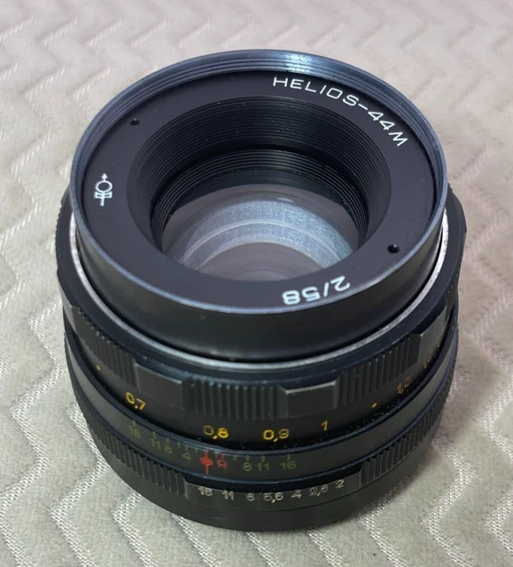 OBJECTIF HELIOS 44M f2/58 mm vintage monture URSS Bokeh M42 SERVI EUR ...
