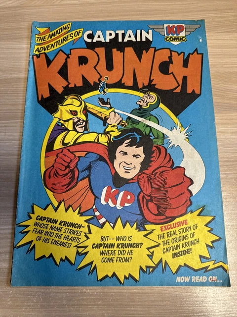 KP COMIC THE Amazing Adventures Of Captain Krunch, Coupon Cut Out. £3. ...