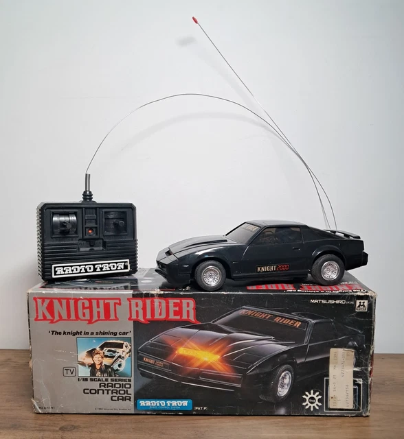 EXTREMELY RARE 'MATSUSHIRO' 1982 'KNIGHT RIDER' K.I.T.T 1/18th RADIO ...