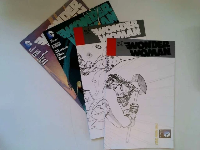 DC.THE NEW 52 Wonder Woman #7 #8 #9 & #10. 2012. Good - V. Good. £11.99 ...