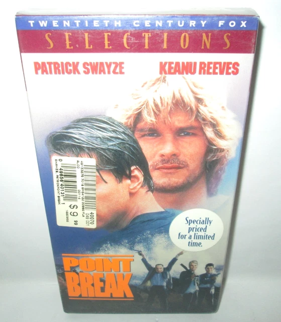 POINT BREAK (VHS) NEW Factory Sealed (Keanu Reeves, Patrick Swayze) £14 ...