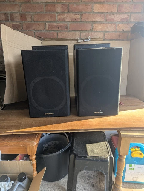 PIONEER S-Z71 BLACK 2-Way Stereo Speakers 100W 8 Ohm Dynamic Sound £47. ...